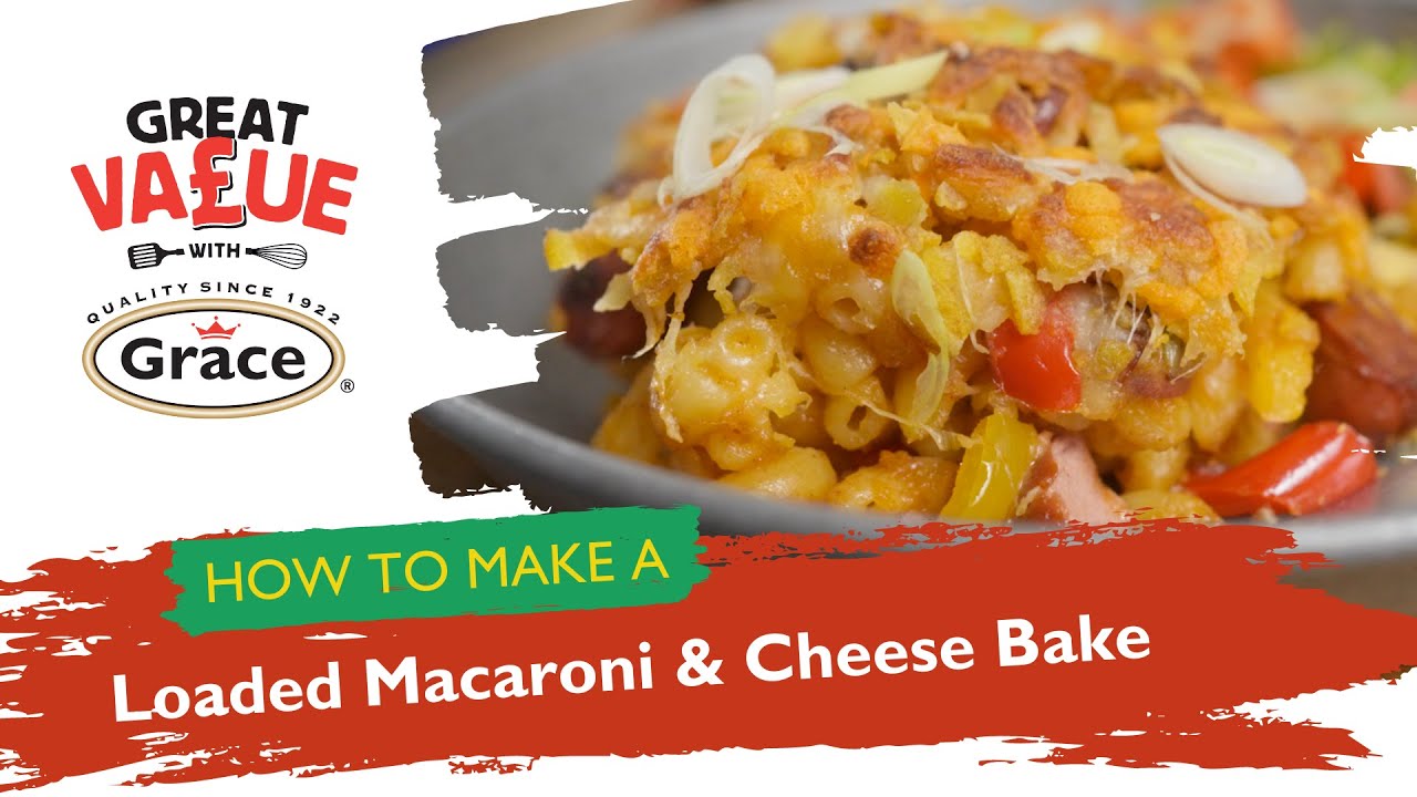 GREAT VALUE with GRACE - Loaded Macaroni & Cheese Bake - YouTube