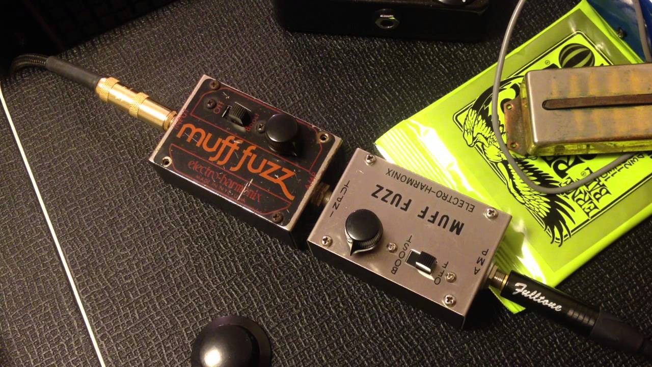 Pair of Muff Fuzz plug-in's - YouTube
