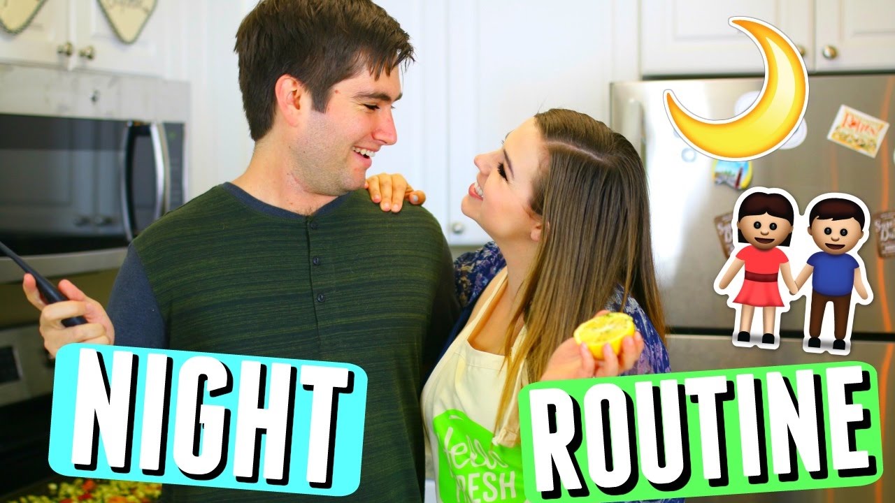SPRING NIGHT ROUTINE 2017! NIGHT ROUTINE WITH MY BOYFRIEND! || Living ...