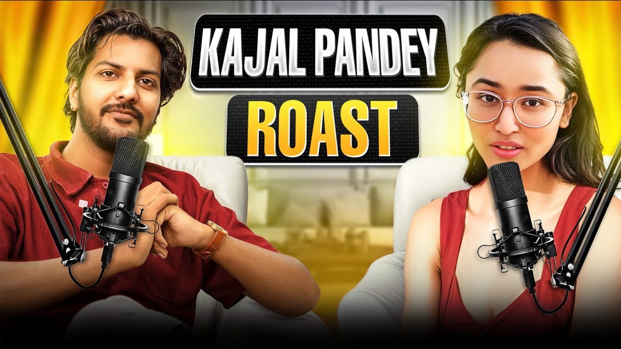 DARK HUMOUR QUEEN🤡 - KAJAL PANDEY ROAST ON ONE BOTTLE DOWN | CRAZY DEEP - YouTube