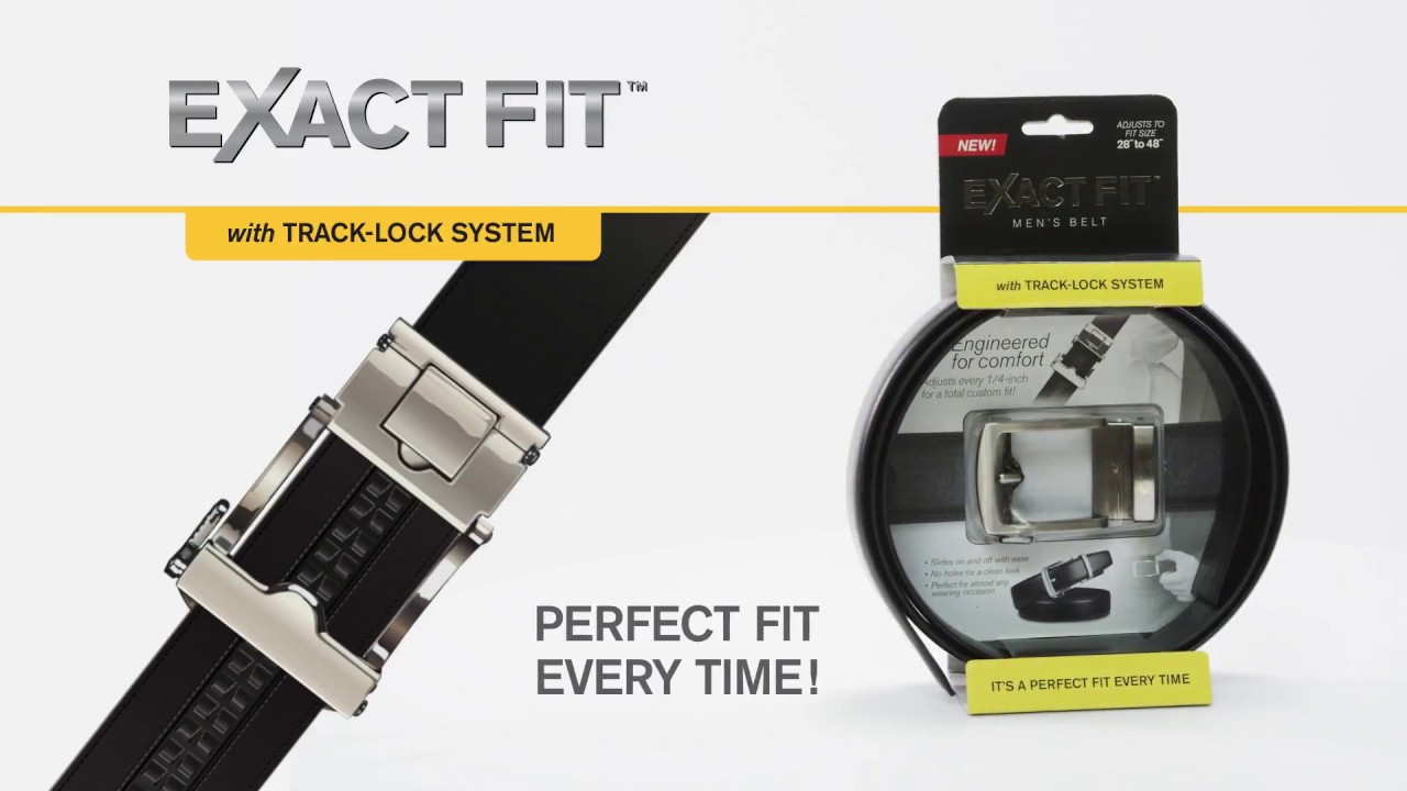 ExactFit Men's Belt - YouTube