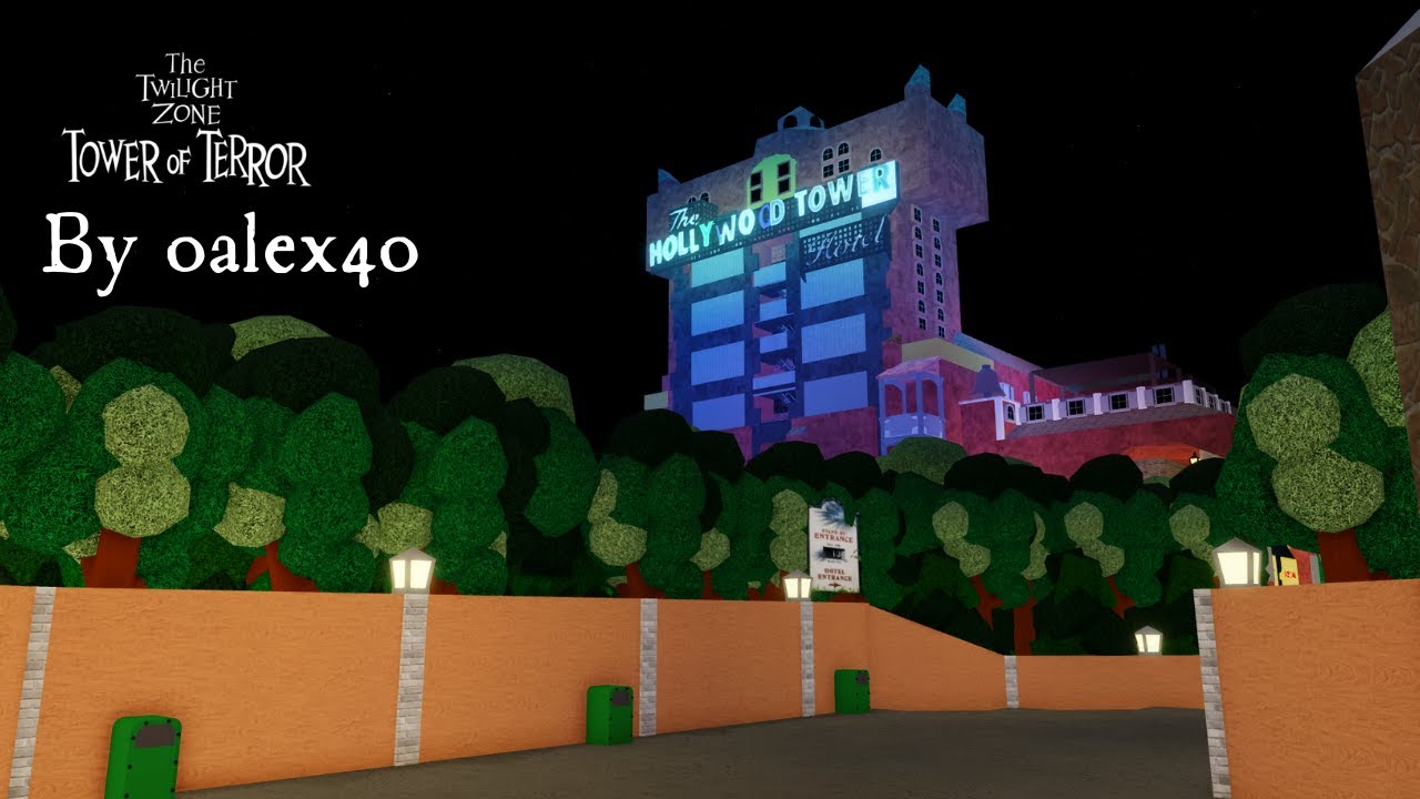 Tower of Terror By 0alex40 Theme Park Tycoon 2 - YouTube
