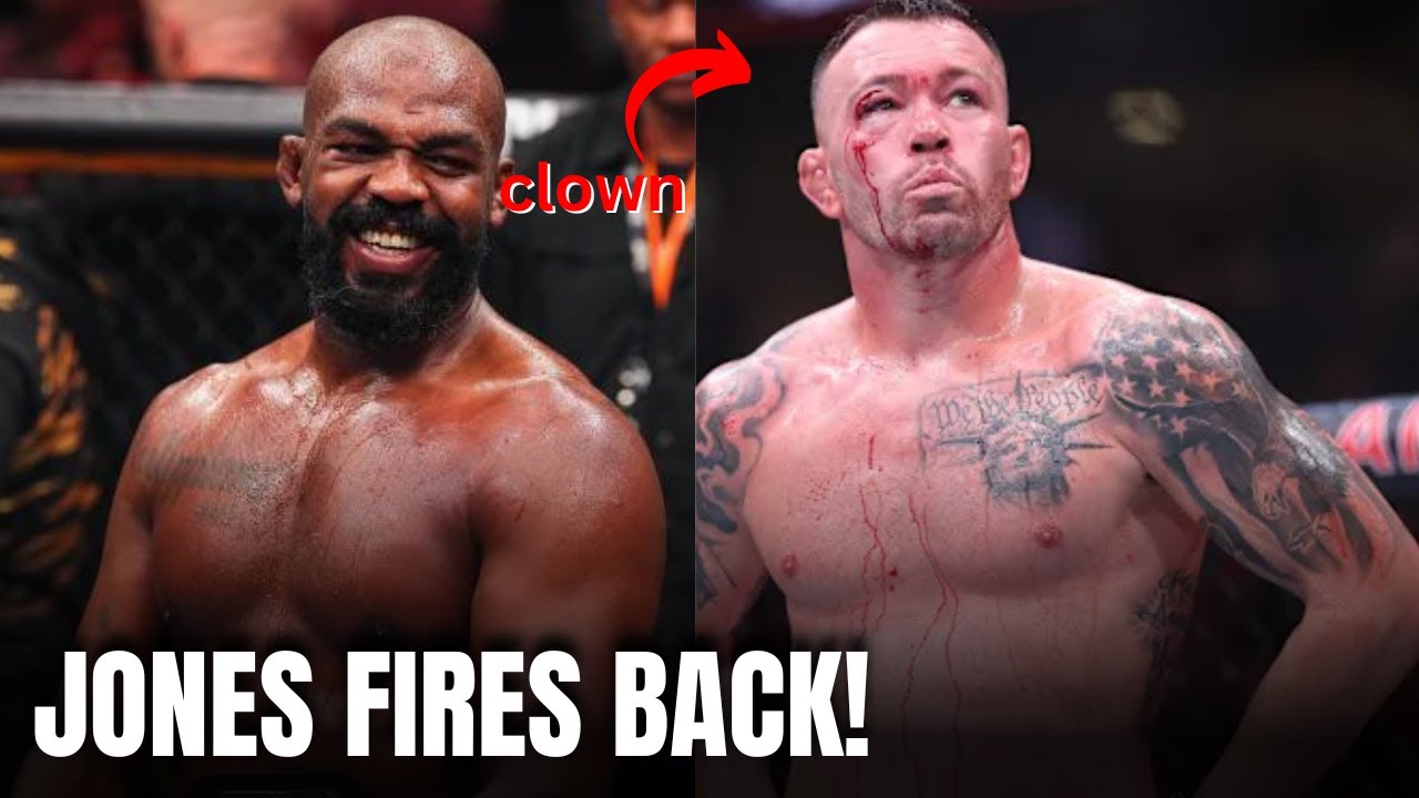 Jon Jones Fires Back at Colby Covington - YouTube