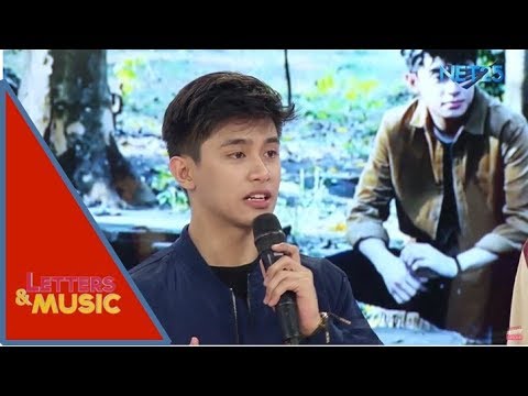 John Arcenas promotes his debut single 'A Single Smile' (NET25 Letters ...