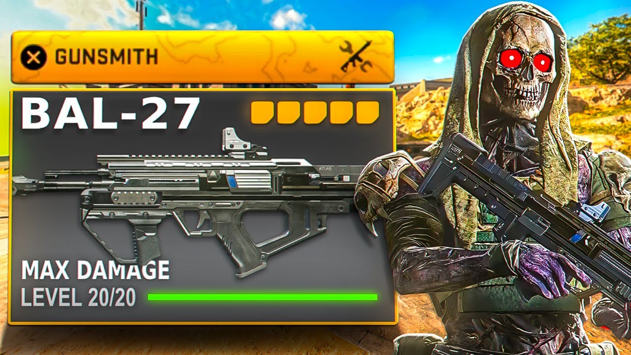 the NEW BAL 27 ASSAULT RIFLE on REBIRTH ISLAND WARZONE! - YouTube