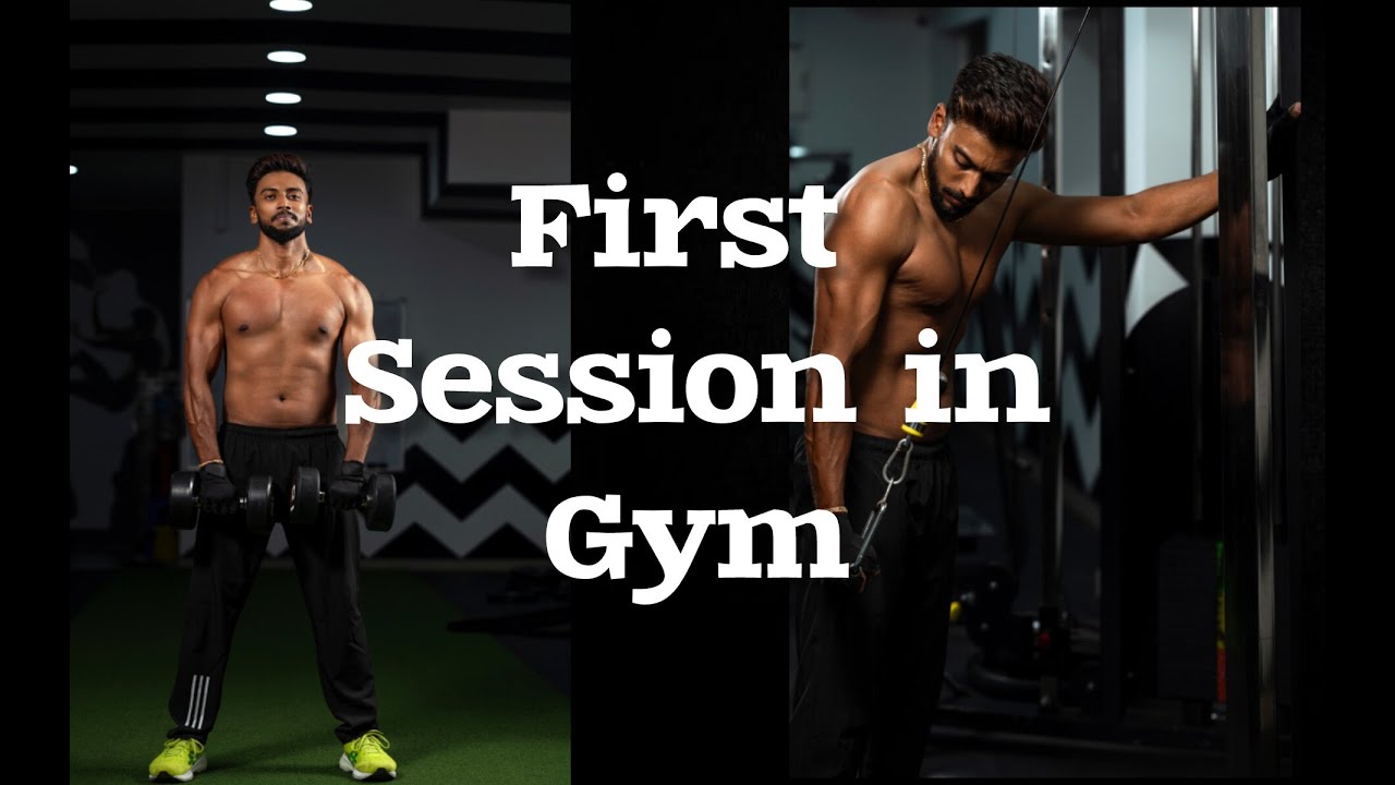 Beginners workout - First Day of Gym Training - YouTube