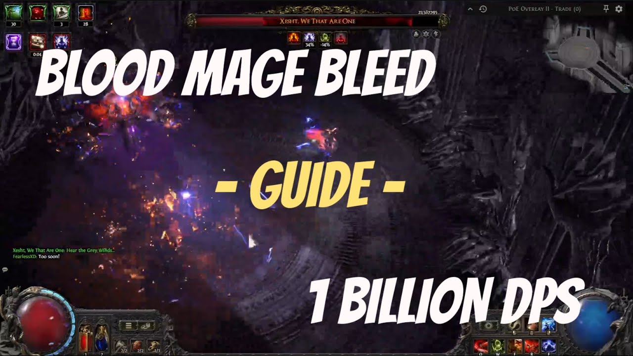 Blood Mage Bleed Guide - 1 Billion DPS - PoE2 Dawn of the Hunt - YouTube