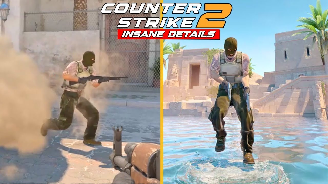 Attention to Insane Details & Physics: Counter Strike 2 - YouTube