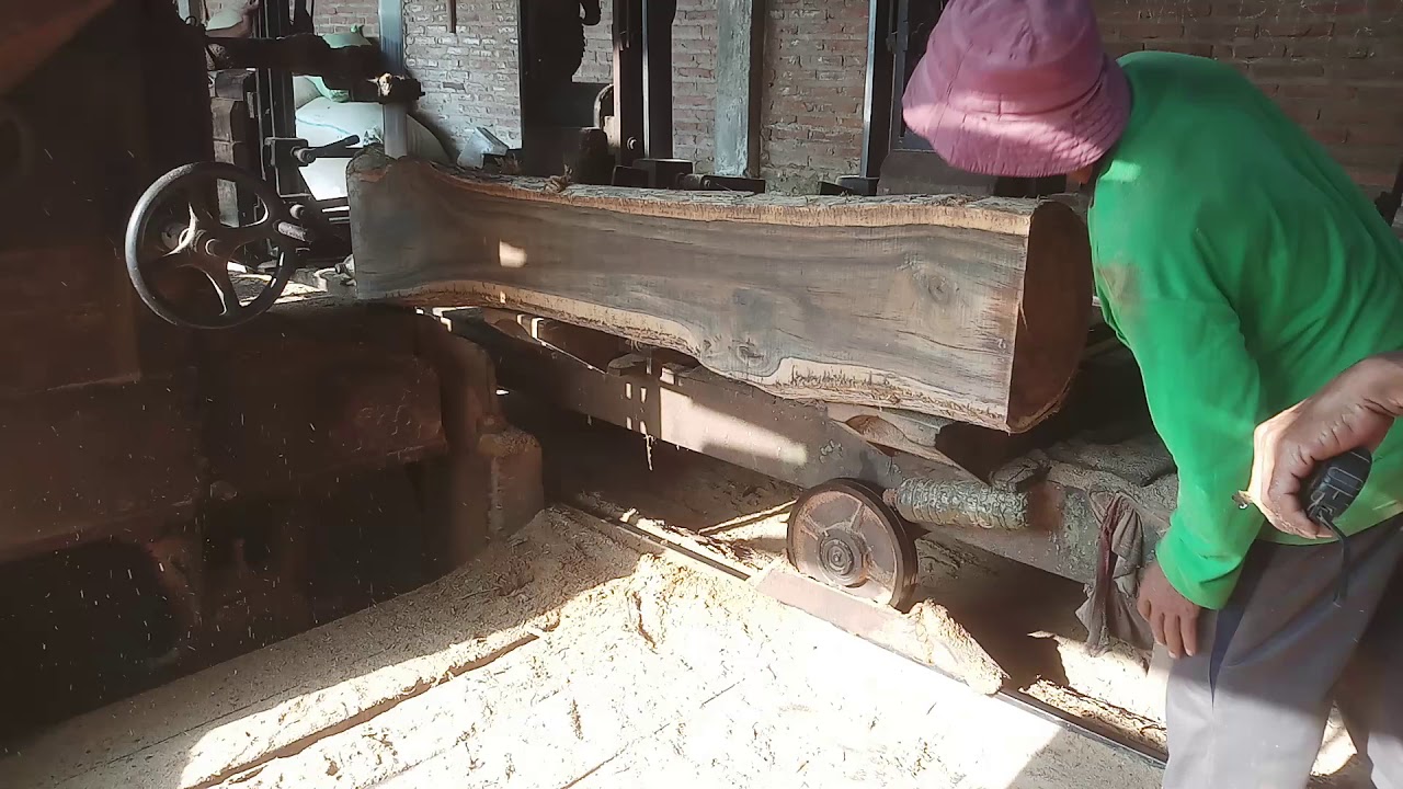 Kayu jati doreng - YouTube