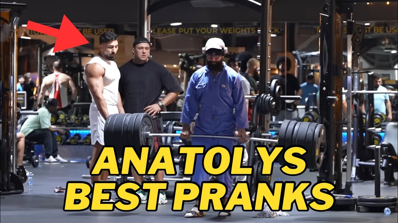 5 minutes of the BEST gym PRANKS by Anatoly #5 | insanely funny - YouTube