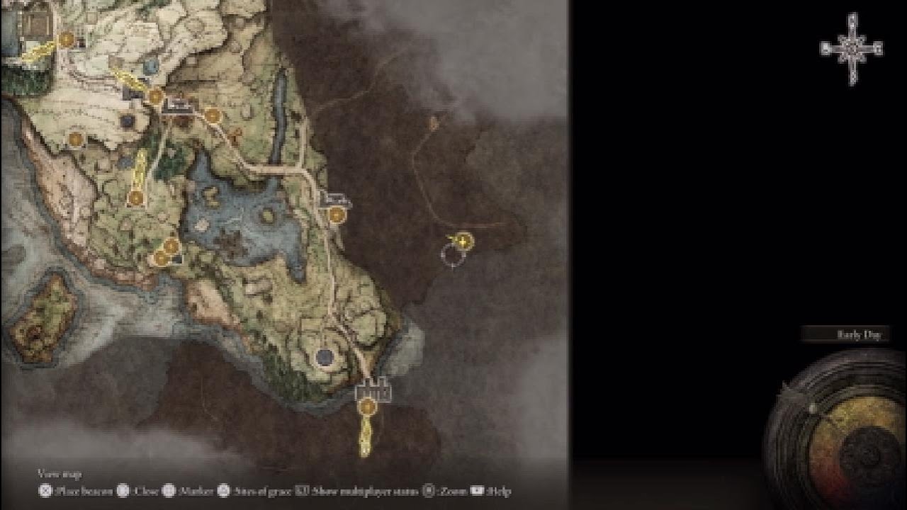 Elden Ring Fort Haight West Bonfire Location Grace - YouTube