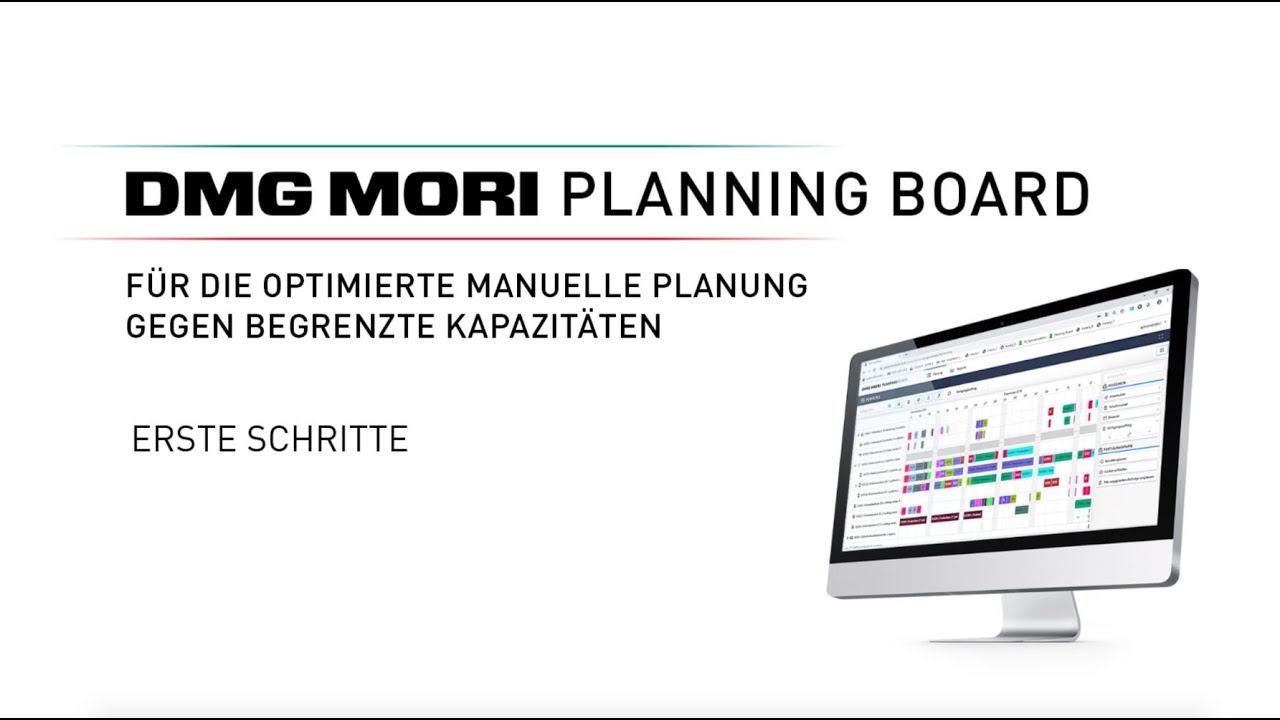Software Produktionsplanung – 02 Anwendungsvideo PLANNING BOARD: Erste ...