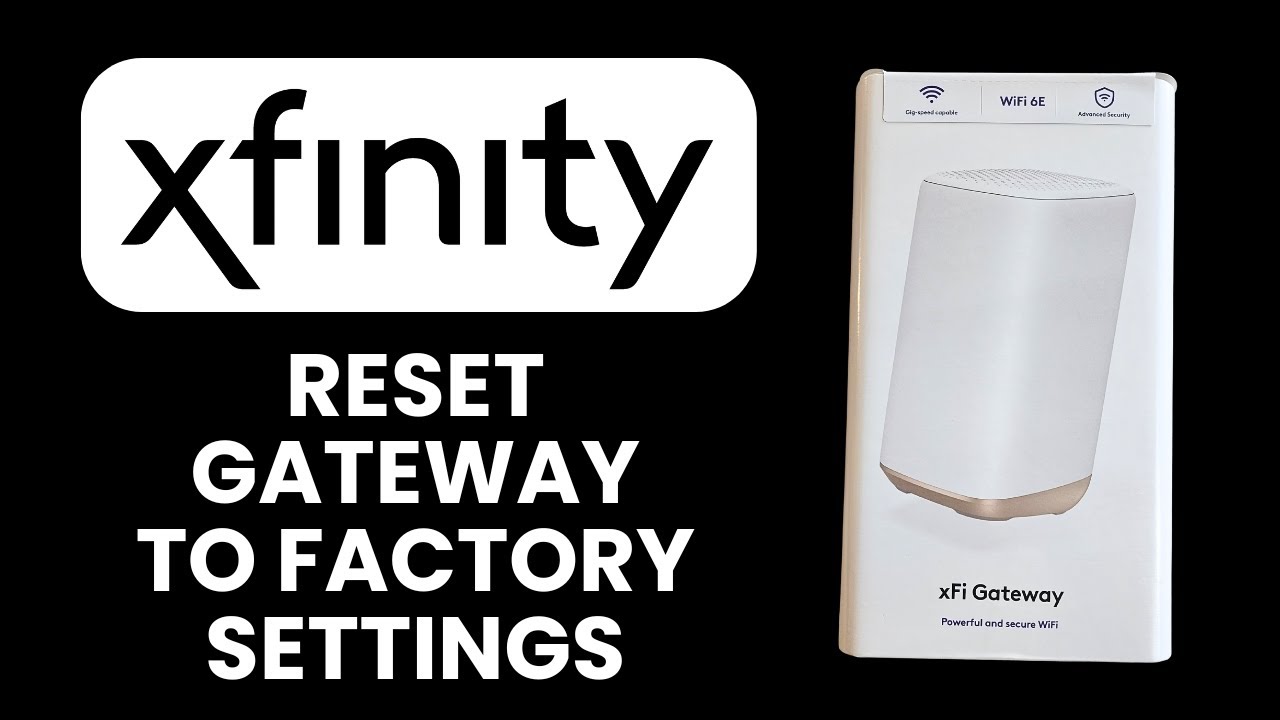 NEW! How to Reset Xfinity XB8 Gateway to Factory Settings (2025) ⚙️ ...
