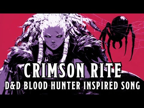 Crimson Rite - A D&D Blood Hunter Inspired Song #sunoai