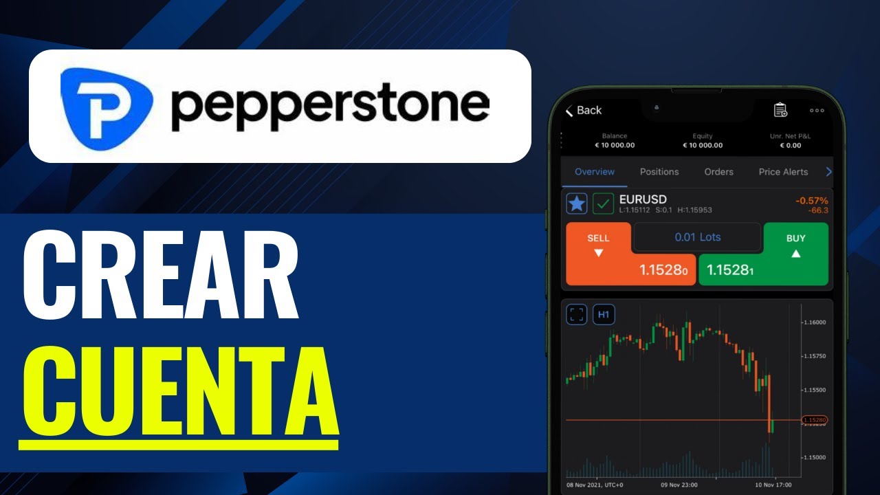 Cómo CREAR CUENTA DEMO en PEPPERSTONE 2025 - YouTube