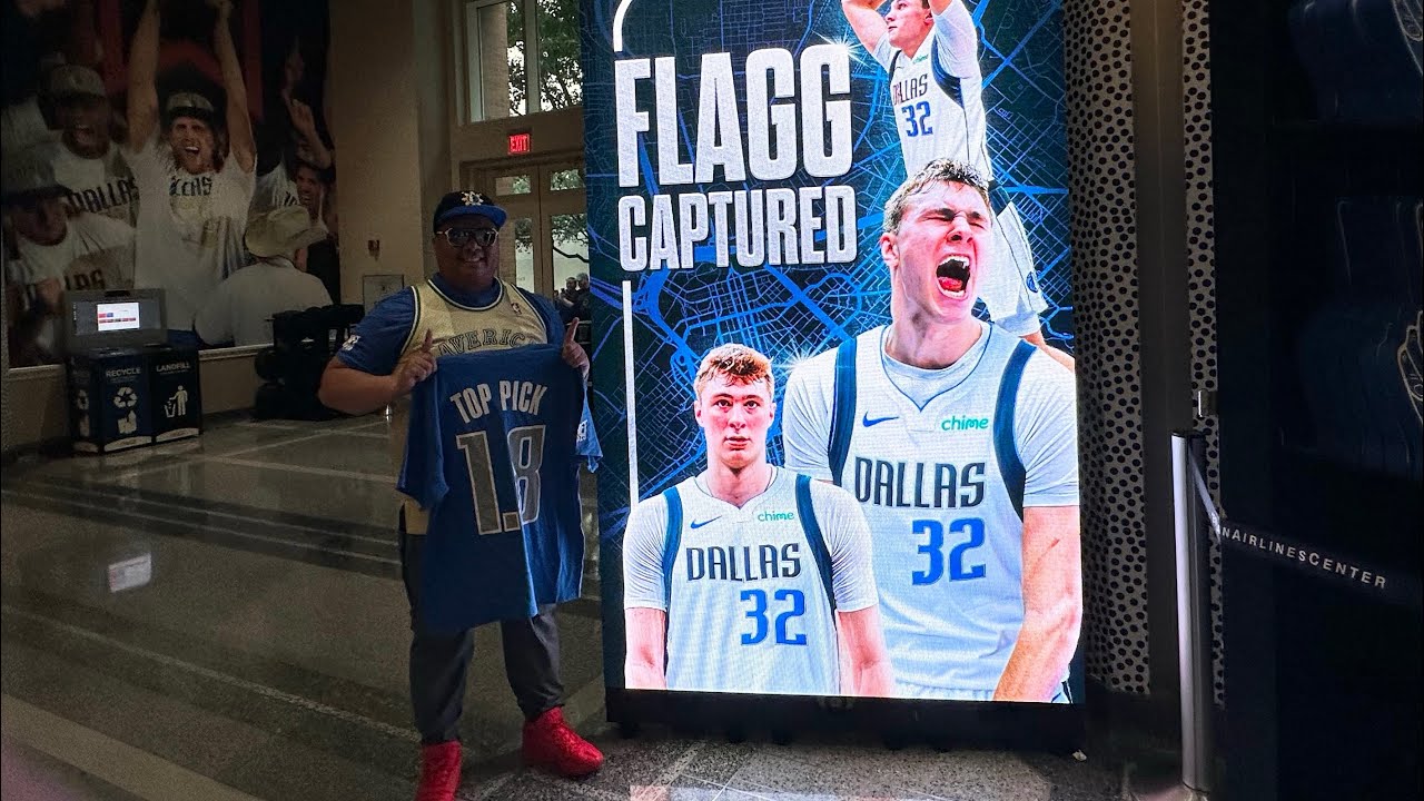 Dallas Mavericks Selects Cooper Flagg First Overall Pick 2025 NBA Draft ...