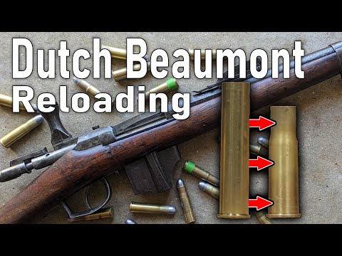 Dutch Model 1871/88 Beaumont Reloading