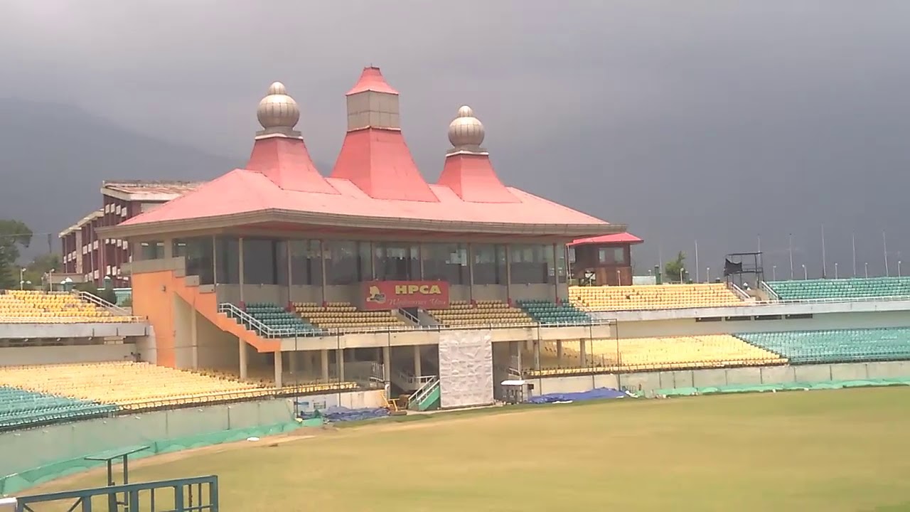 Most Beautiful Cricket Grounds in India, Dharamshala - Himachal Pradesh ...