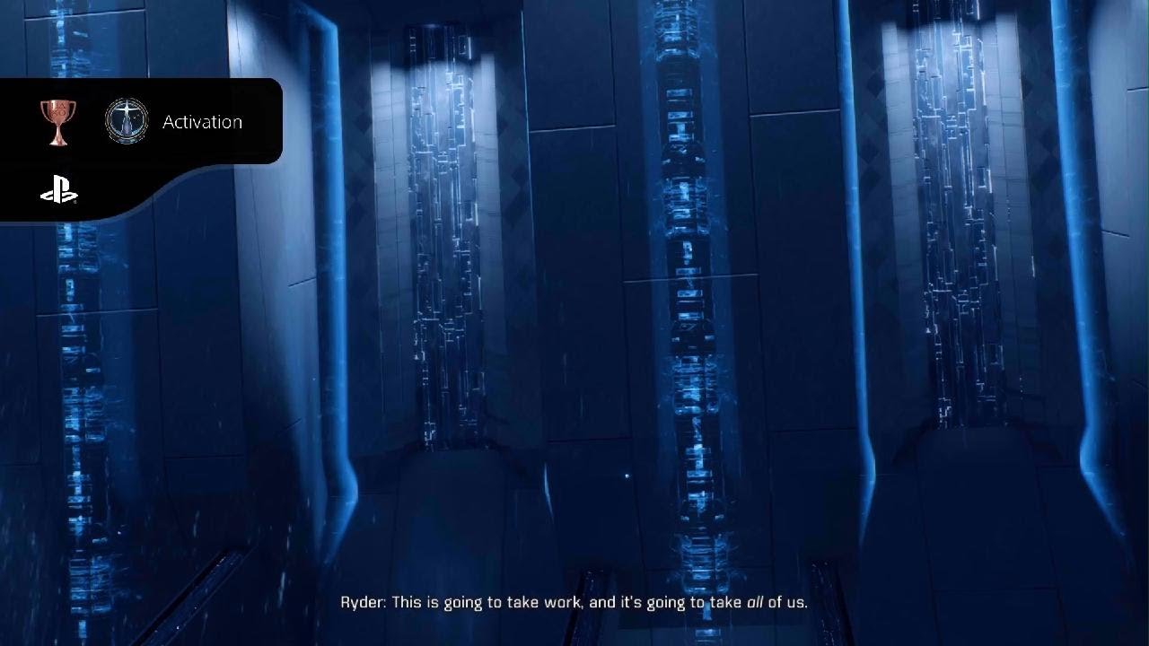 Mass Effect: Andromeda Activation - YouTube