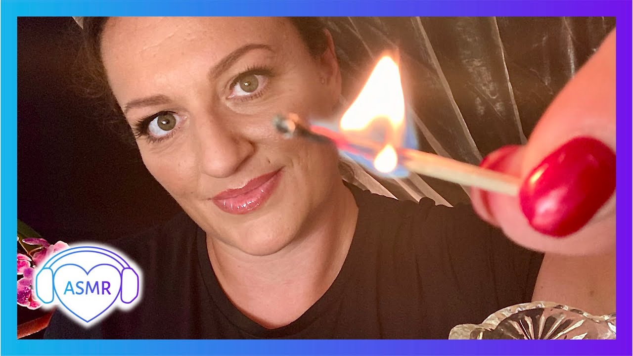 🔥ASMR Match lighting | AMAZING tingles | ASMR matches in water - YouTube