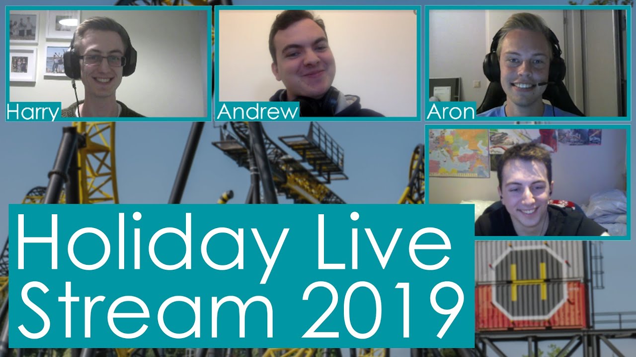 Coaster Bot's Holiday Live Stream 2019 - YouTube