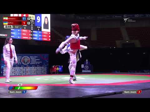 333 SF Women  63kg IRI MORADI S  UKR KUTS U