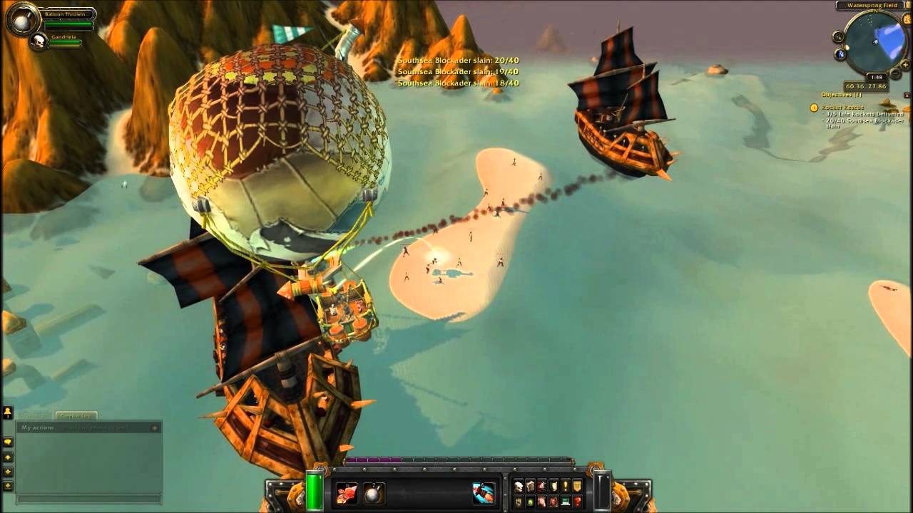 Rocket Rescue Quest - World of Warcraft - YouTube