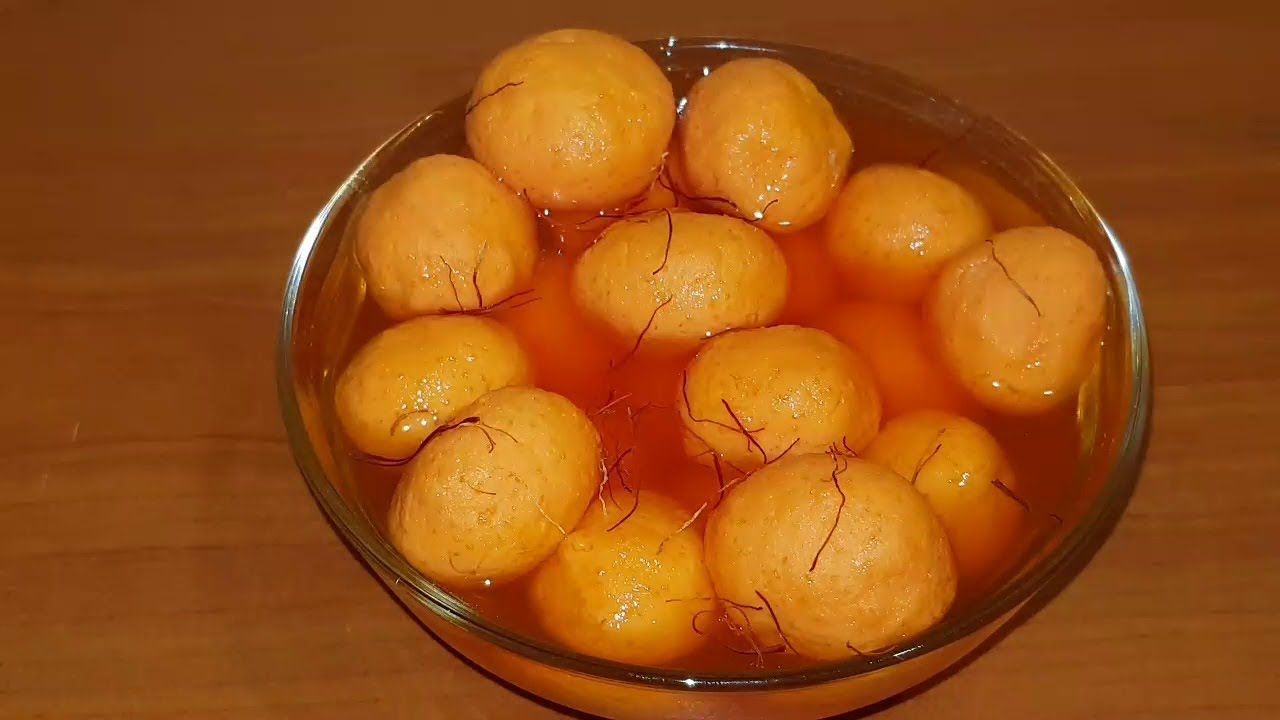 Orange Flavour Rasgulla || Komola Vog - YouTube