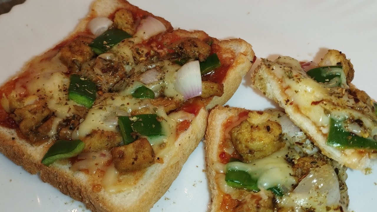Bread pizza recipe, your kids loves this recipe, evening snacks - YouTube