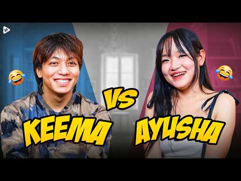 Can They Outsmart Each Other? 👀 | Ft: @THEREALLKEEMA & @AyushaRai  | Game On