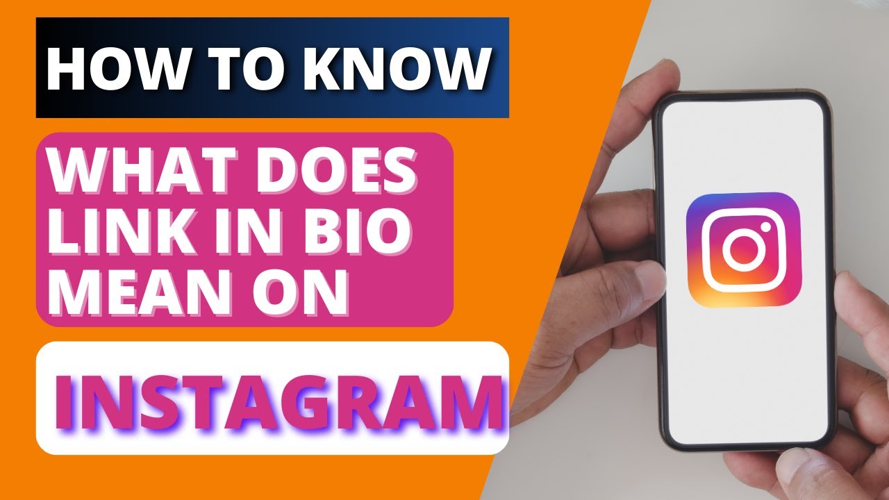 What Does Link In Bio Mean On Instagram Instagram Link In Bio YouTube