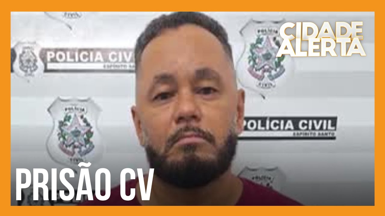 Chefe do Comando Vermelho é preso no Espírito Santo - YouTube