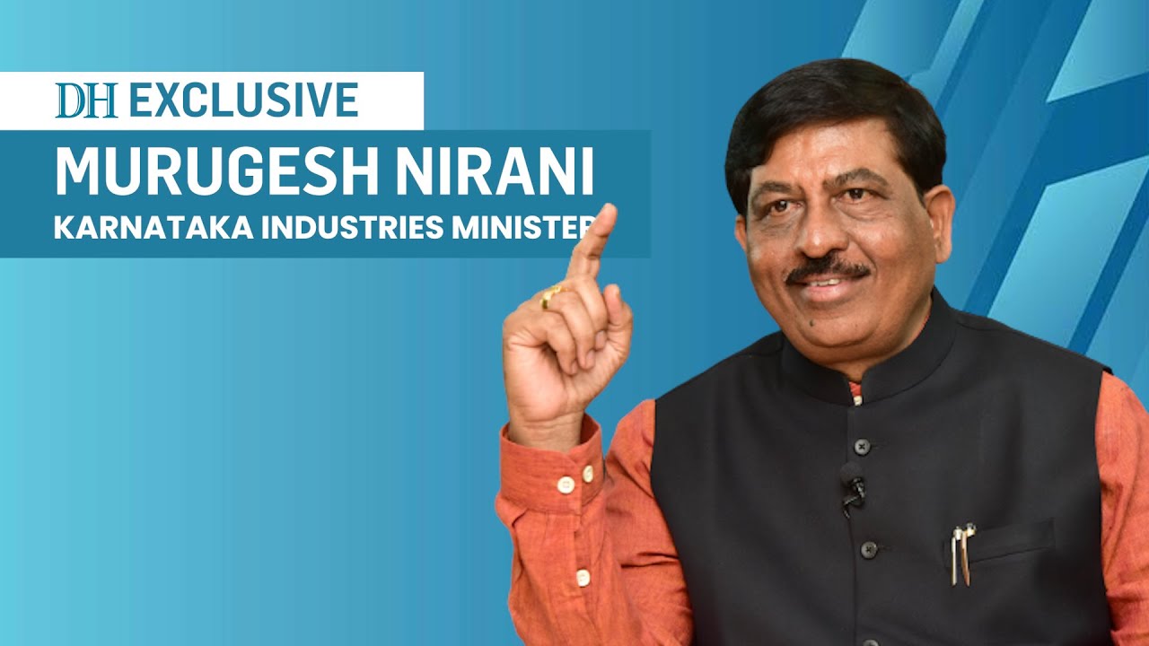 DH Exclusive | Karnataka Global Investors Meet | In conversation with Murugesh Nirani - YouTube
