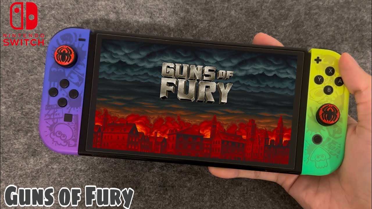 Guns of fury on Nintendo Switch Gameplay | Switch Oled Gameplay - YouTube