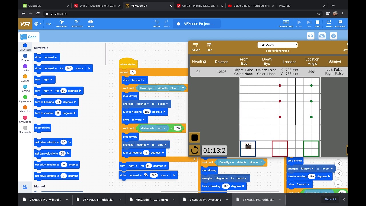 Disk Mover Loop - YouTube