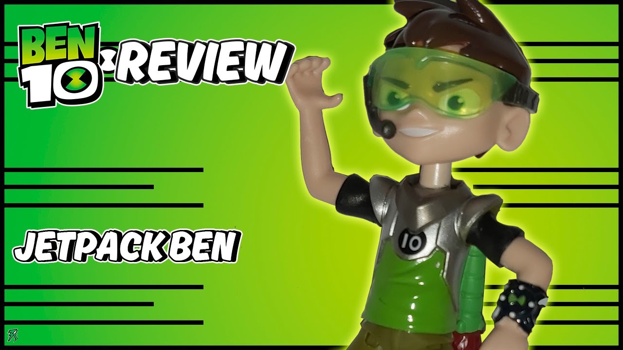 JETPACK BEN | BEN 10 REBOOT | Review #42 | Playmates Toys - YouTube