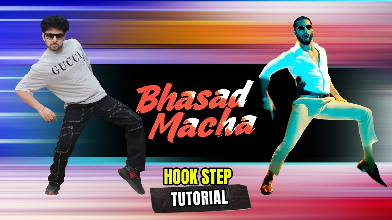 Bhasad Macha Dance Tutorial - Deva | Bhasad Macha Shahid Kapoor Dance ...