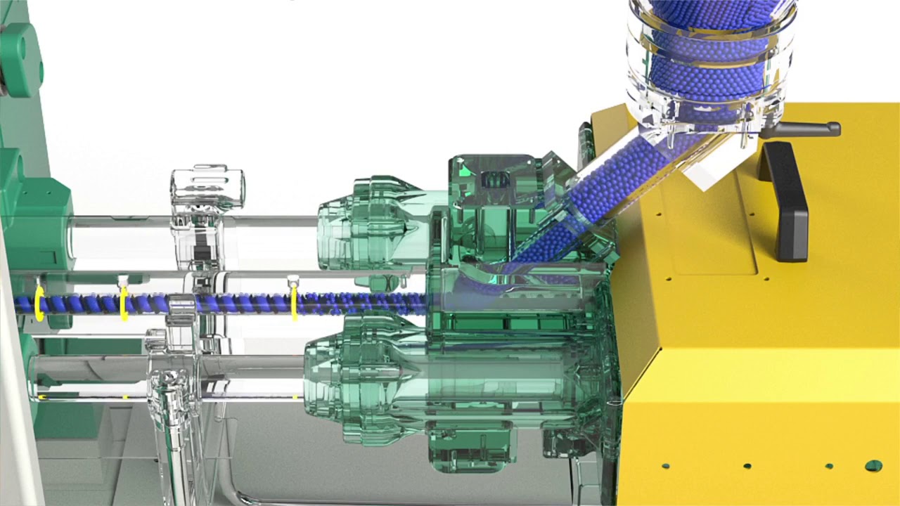 1 INJECTION Presse d'injection - YouTube