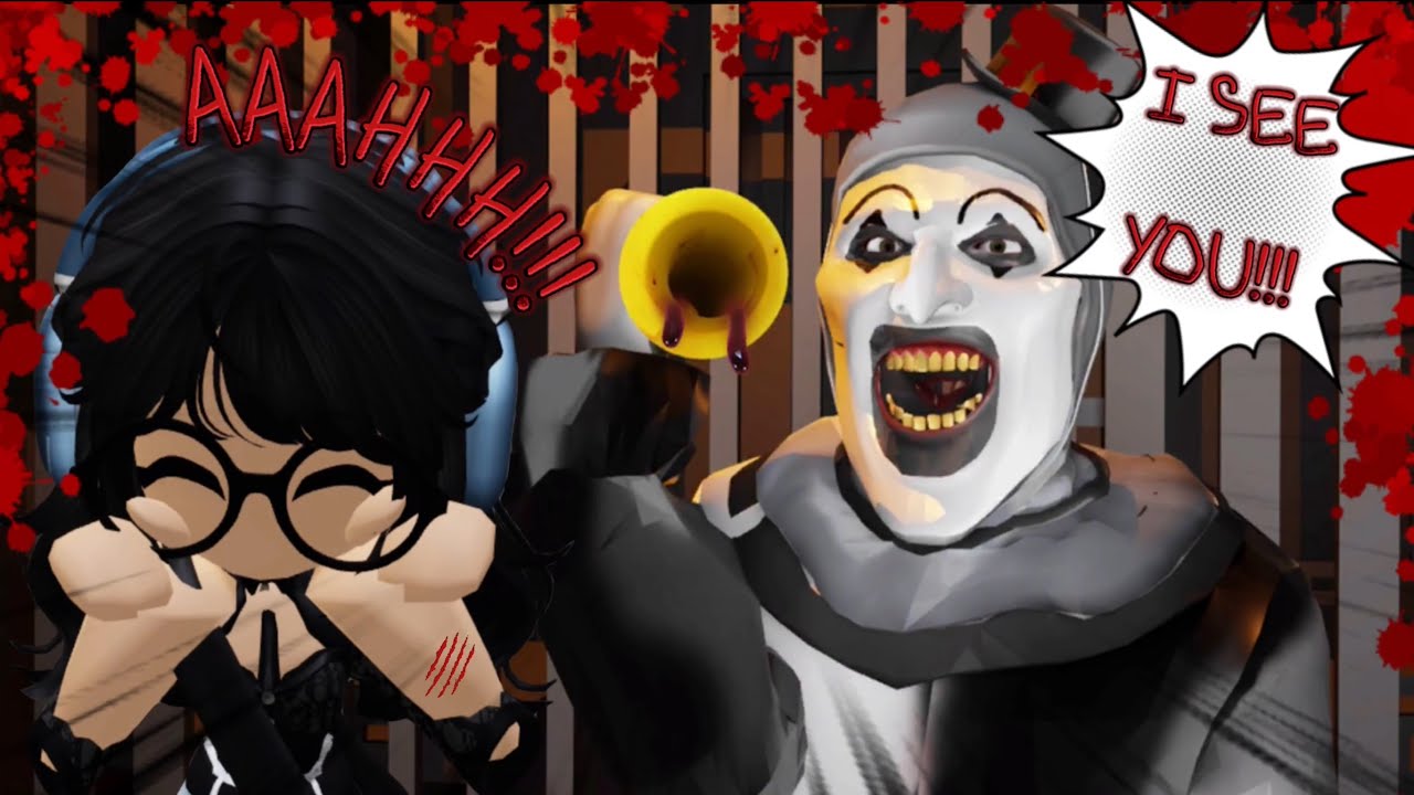 Running away from terrifier!!!! *Roblox Obby* - YouTube