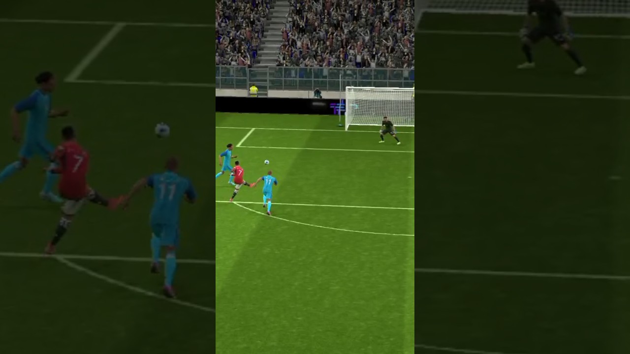 C. Ronaldo power full shot 😈😈 #football #ronaldo #shortvideo #shorts ...