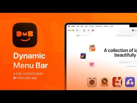 Dynamic Menu Bar 1.0: Change Your Mac's Menu Bar Color, Live (macOS Tahoe & macOS 27)