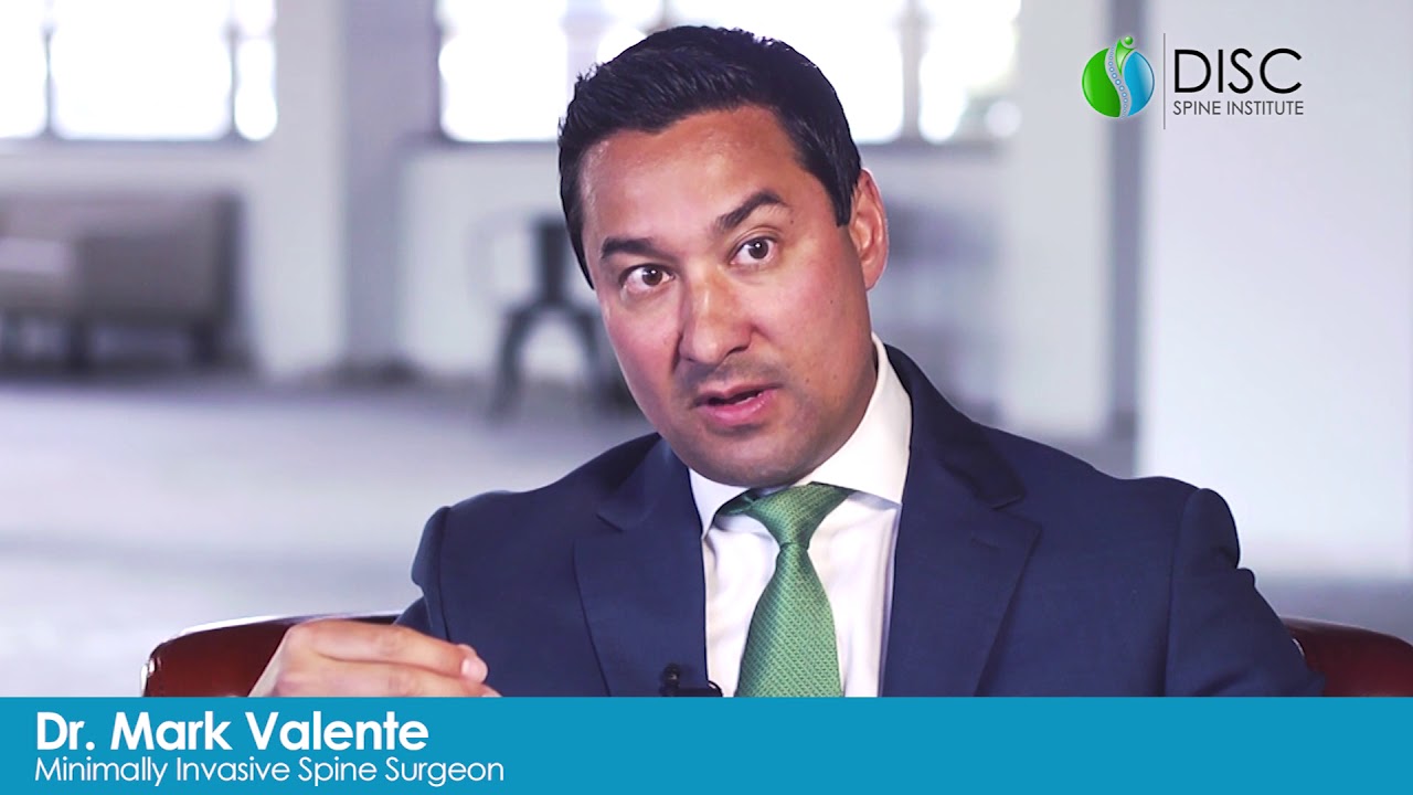 DISC Spine Institute Dr Valente's Patient Care Philosophy - YouTube