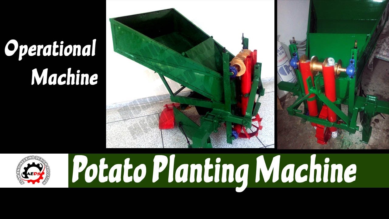 Potato Planting Machine # 02 | Operational Potato Planter | Alam ...