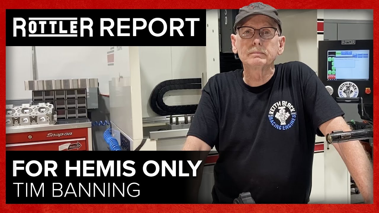 Rottler Report with Keith Black Racing Engines & For Hemis Only - YouTube