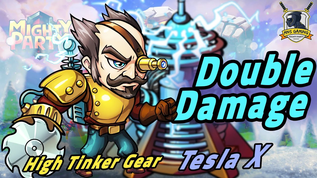 unbelievable Double Damage Warlord | High Tinker Gear + Tesla X ...