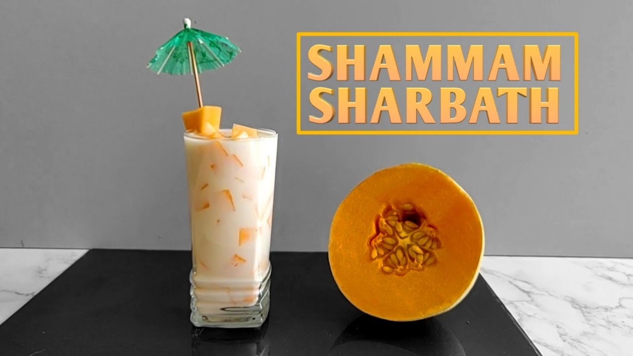 Delicious Shammam Sharbat with coconut milk || TOB || you will ...