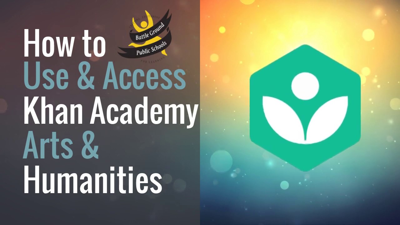 How to Use Khan Academy's Arts & Humanities - YouTube