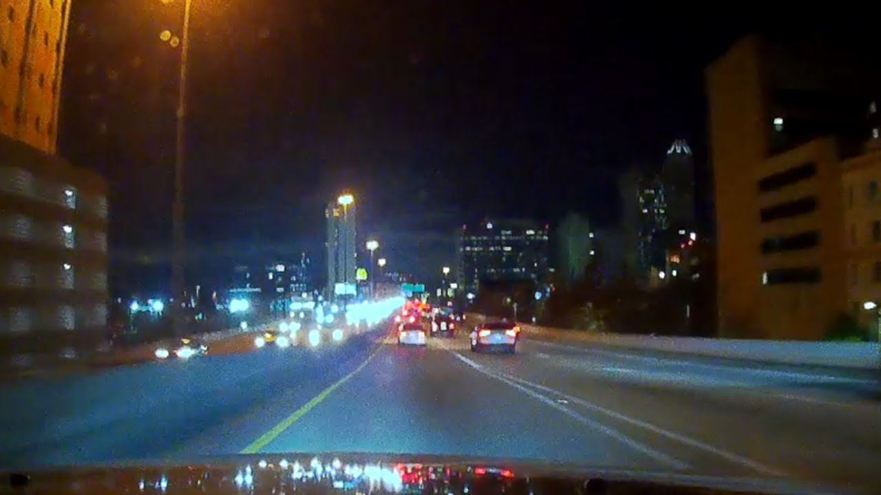 Houston to Dallas night drive - Timelapse - YouTube