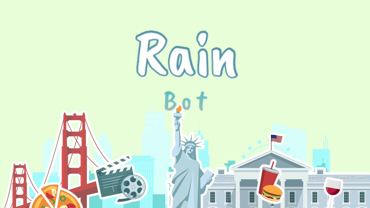 Meet the one and only rain bot - YouTube