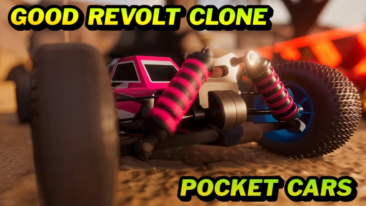 A good Wannabe Revolt Game - Pocket Cars Trailer + Gameplay PC Steam 4K ...